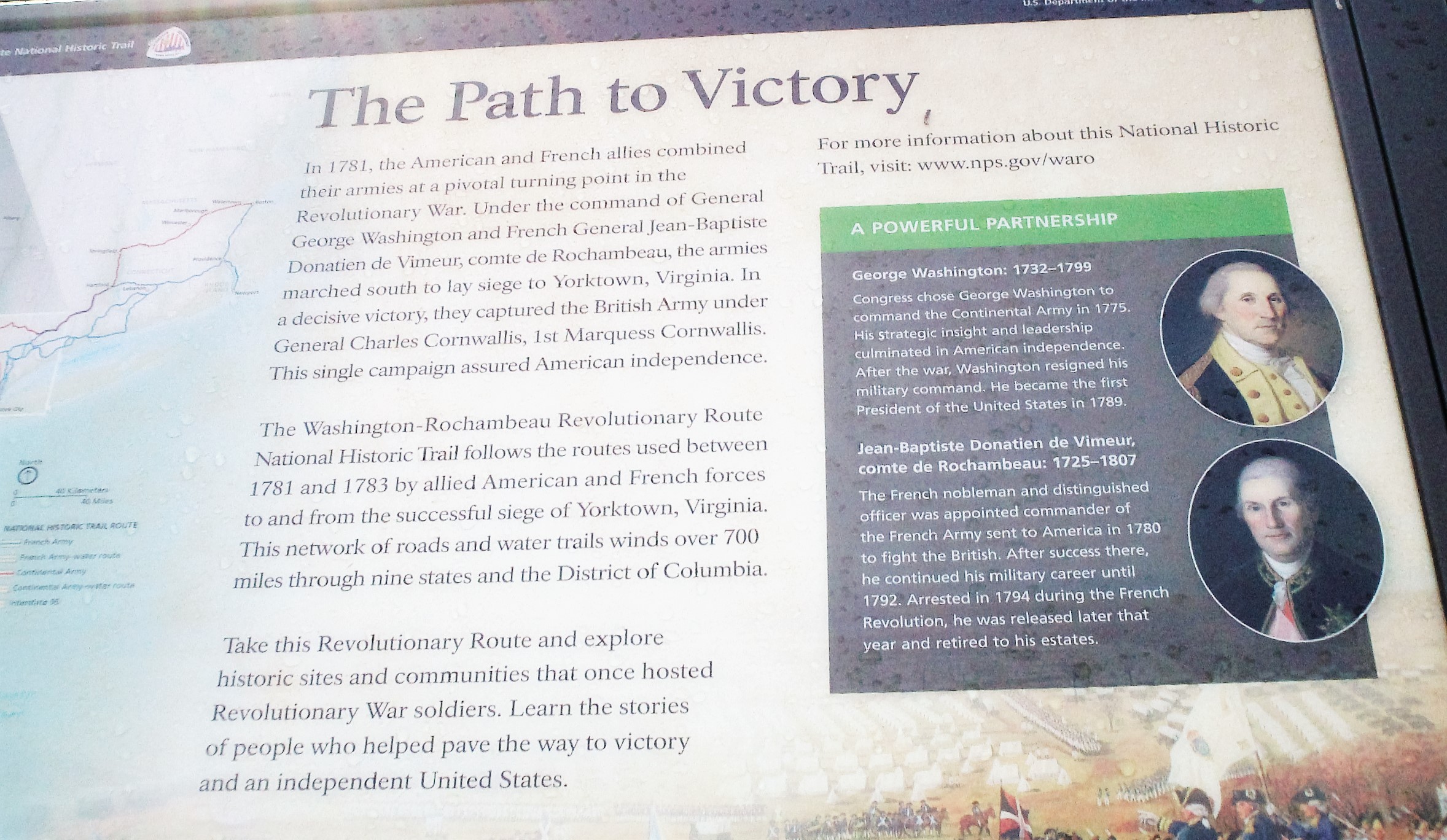 Washington-Rochambeau Revolutionary Route National Historic Trail ...